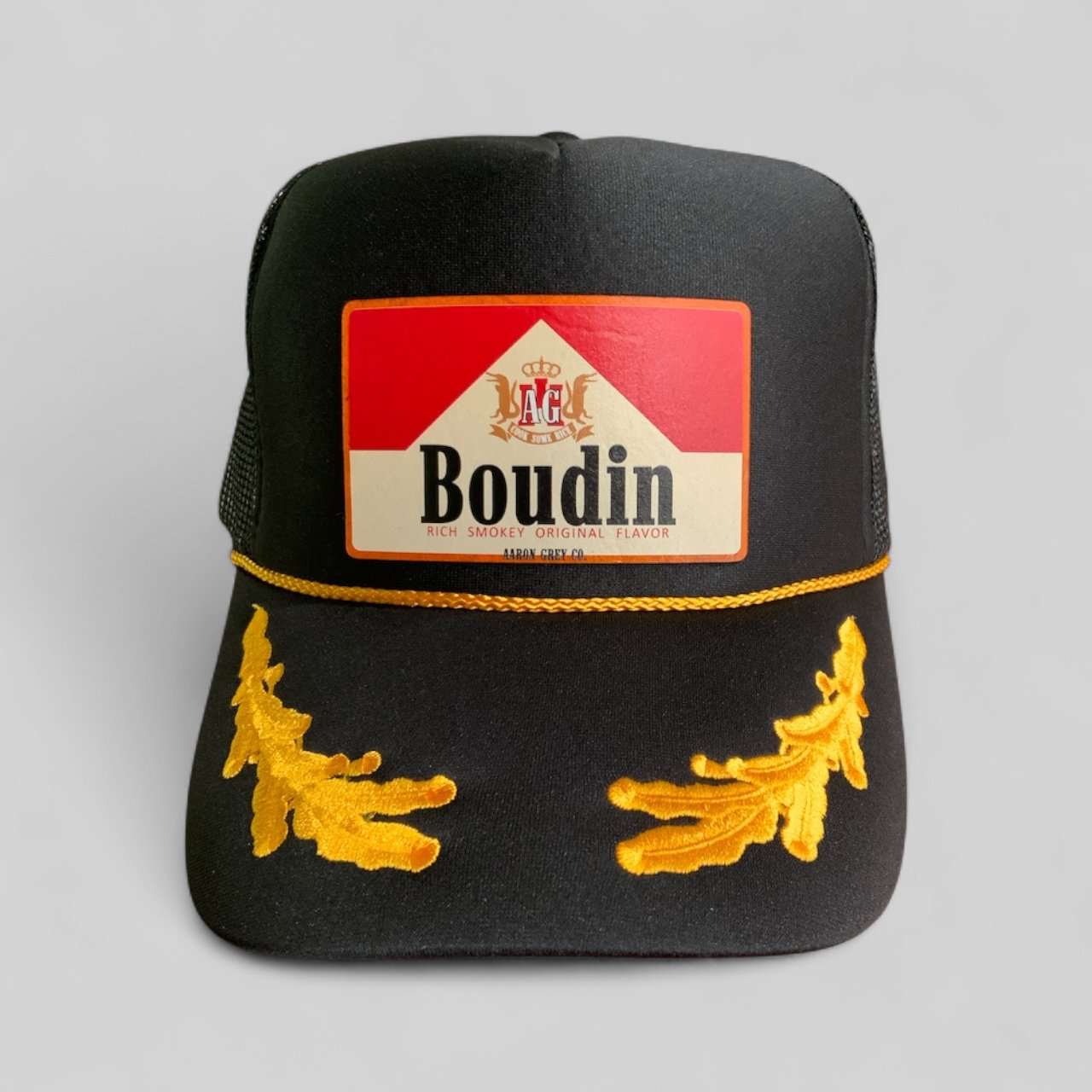 Hand Drawn Leather Patch Hats – Aaron Grey Co.